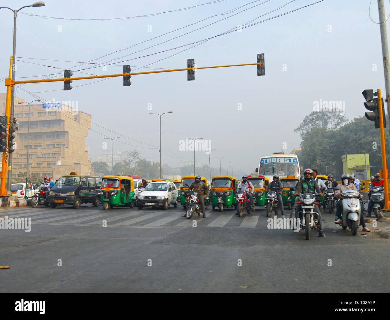 Getting around in delhi india hi-res stock photography and images - Alamy