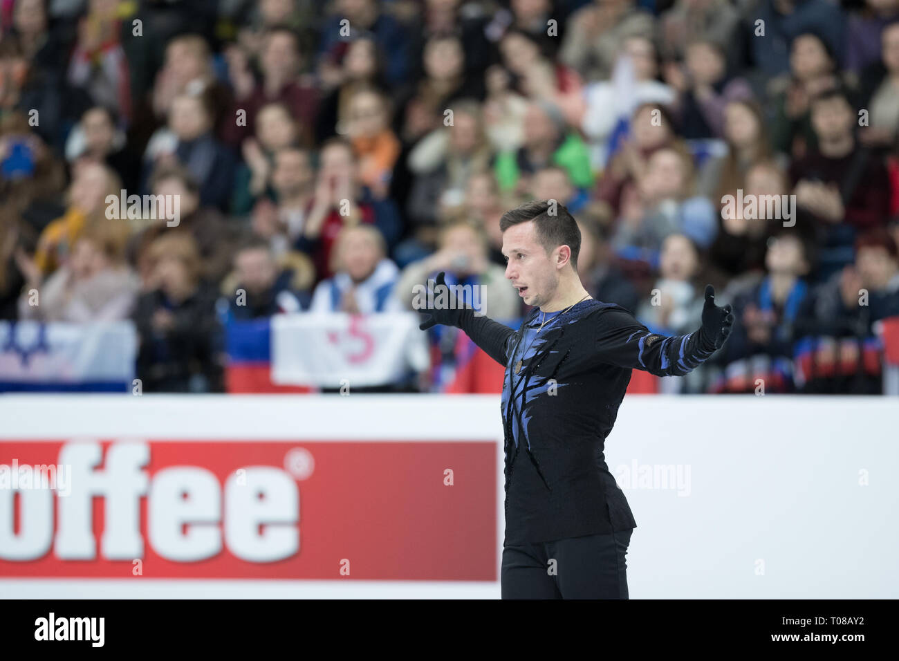 Alexei Bychenko from Israel during 2019 European championships Stock ...