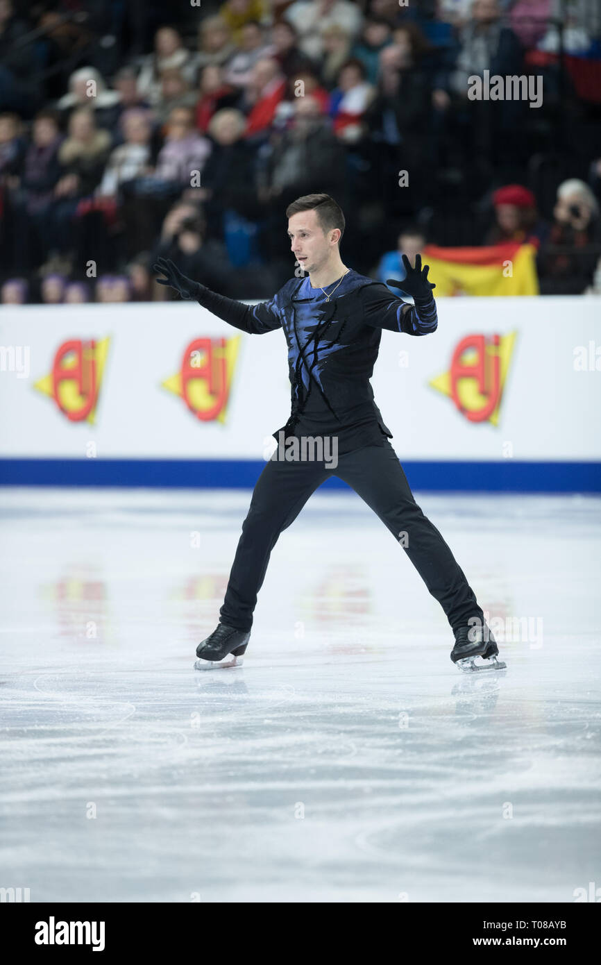 Alexei Bychenko from Israel during 2019 European championships Stock ...