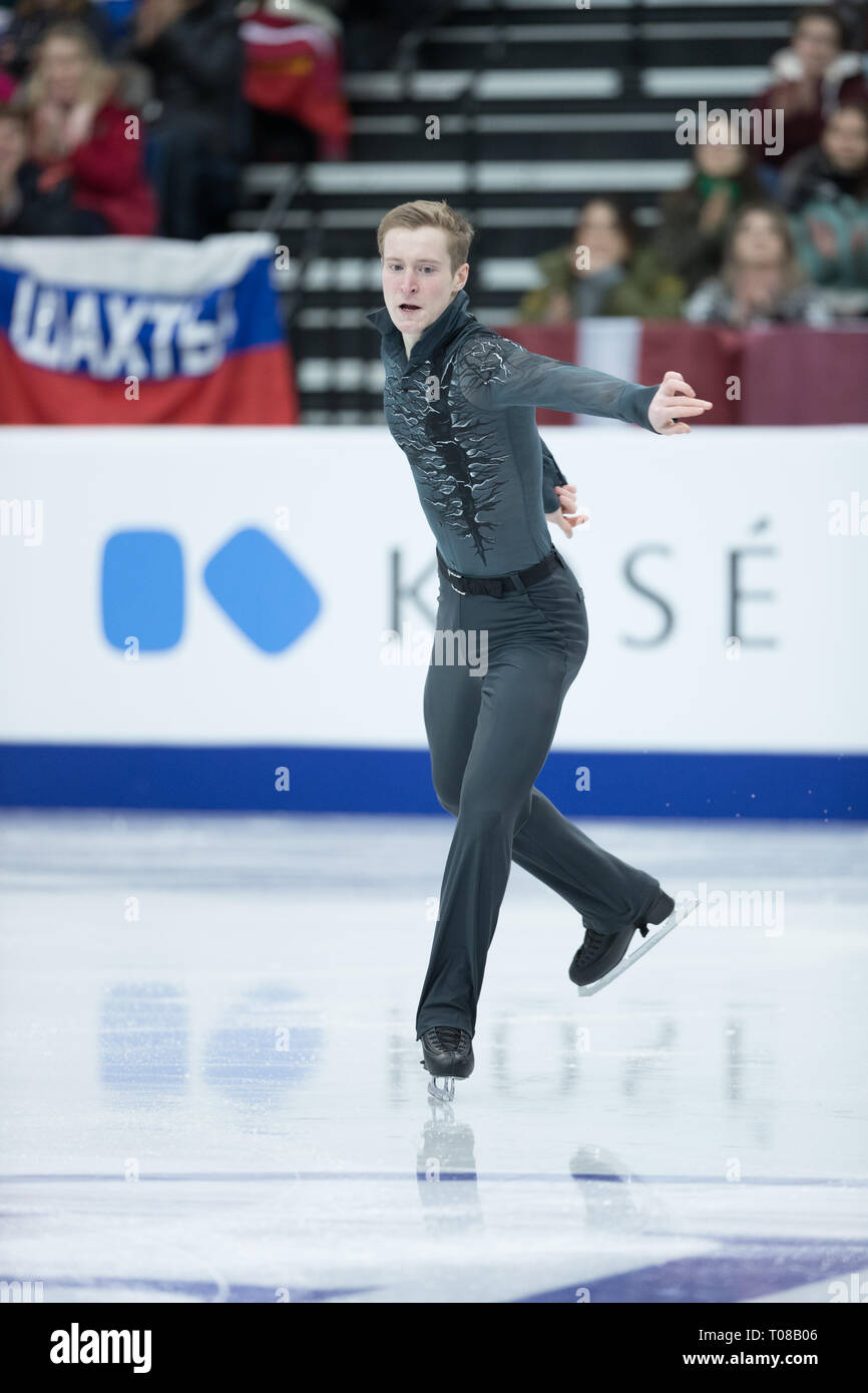 Alexander Samarin from Russia during 2019 European championships Stock ...