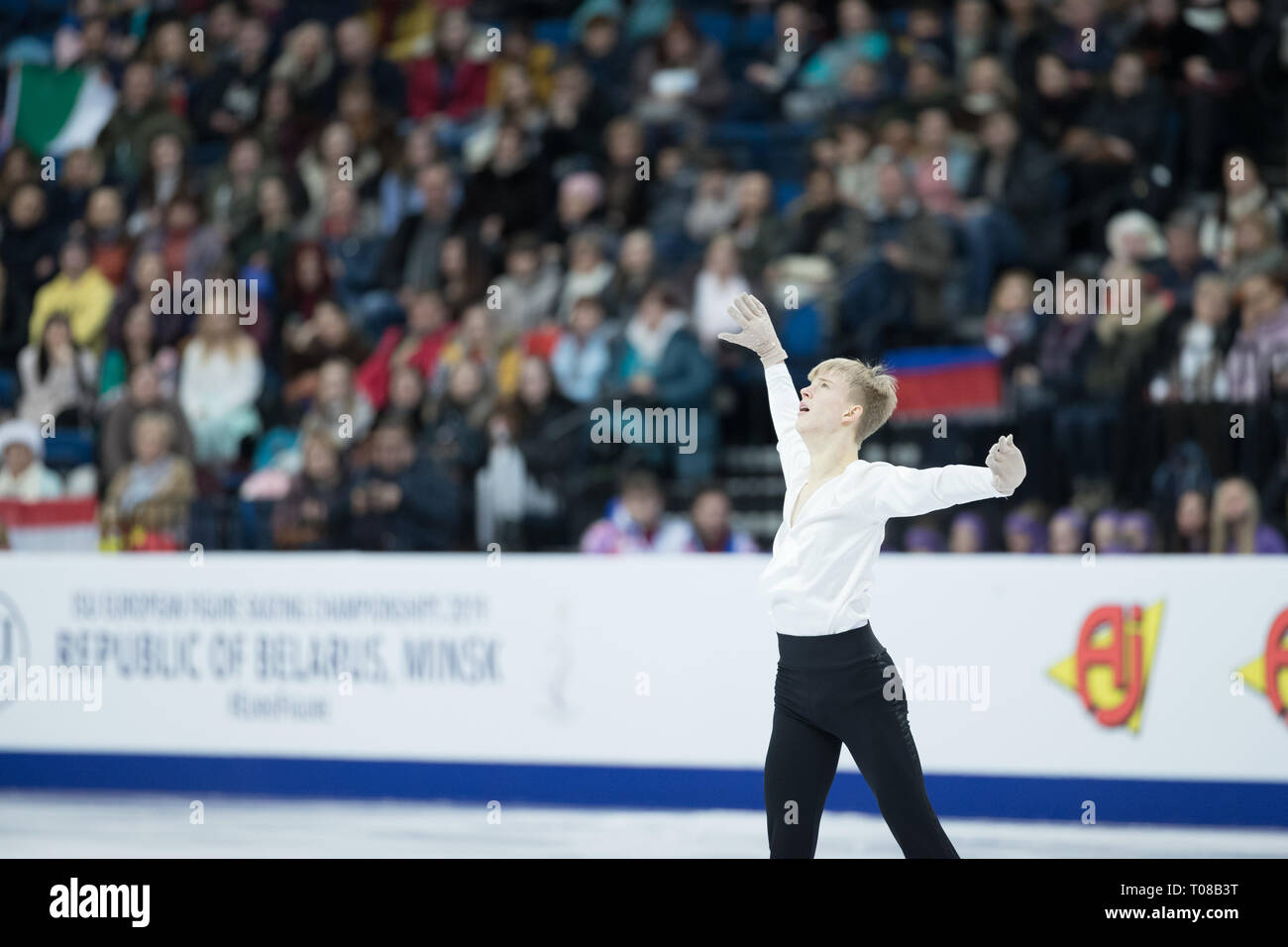 Daniel Grassl from Italy during 2019 European championships Stock Photo ...