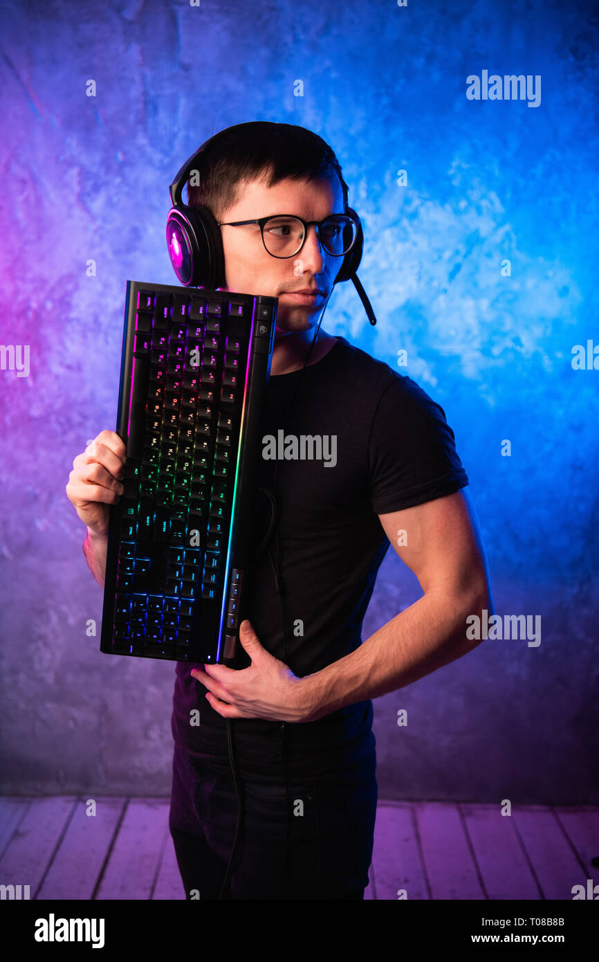 Gamers keyboard hi-res stock photography and images - Alamy