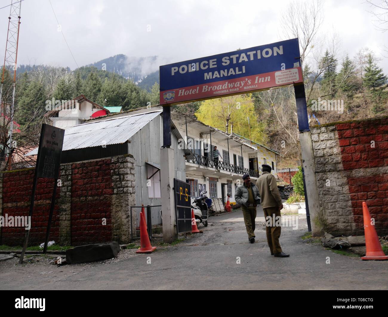 Manali police station hi-res stock photography and images - Alamy