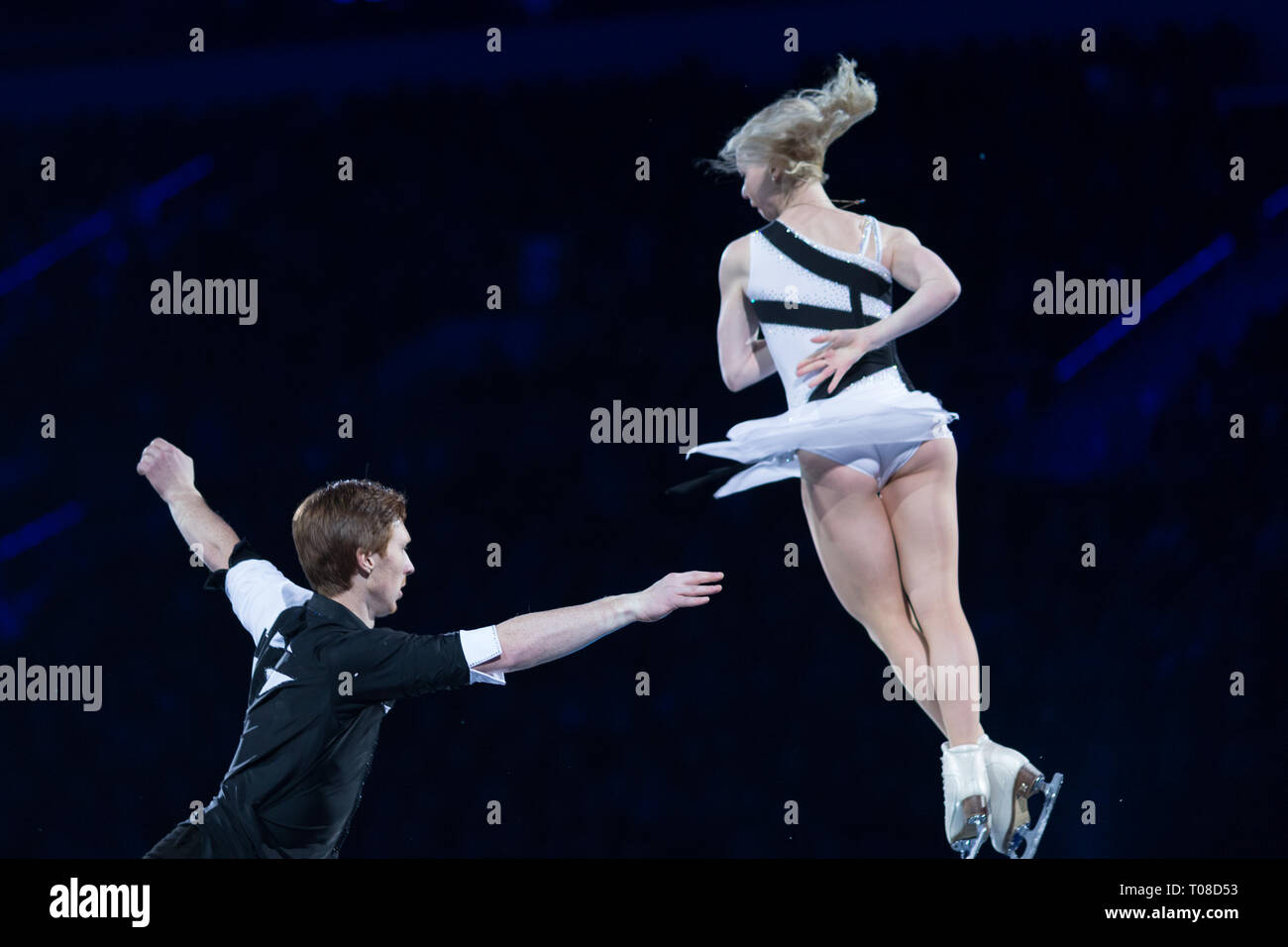 Evgenia Tarasova and Vladimir Morozov from Russia during European ... Evgenia Tarasova and Vladimir Morozov from Russia during European ...