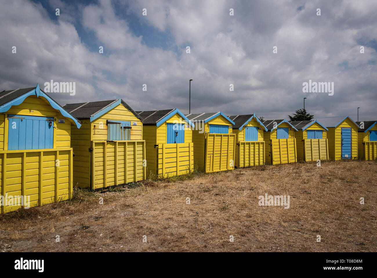 Beach Huts, Littlehampton, West Sussex, England, UK Stock Photo - Alamy