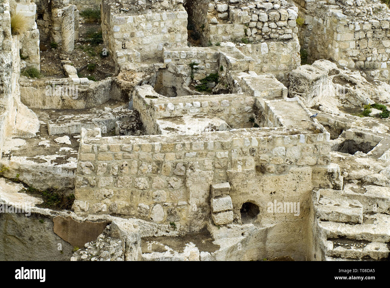 Jerusalem excavations hi-res stock photography and images - Alamy