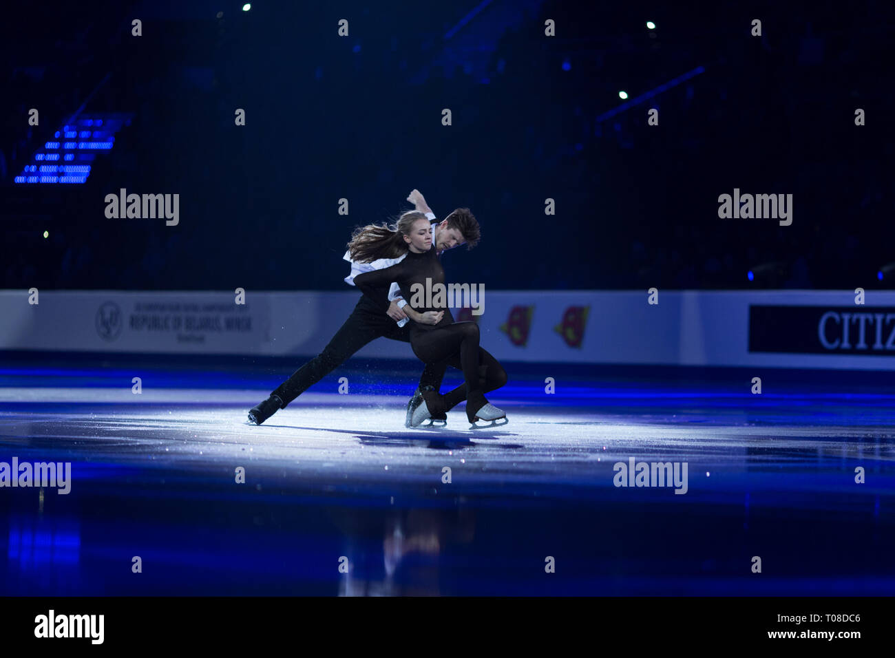 Alexandra Stepanova and Ivan Bukin from Russia during 2019 European ...