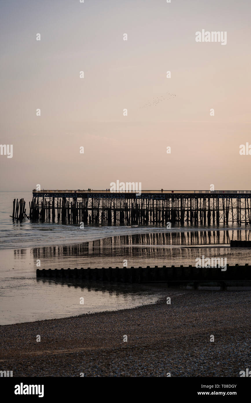 Hastings Pier, Hastings, East Sussex, England, UK Stock Photo - Alamy