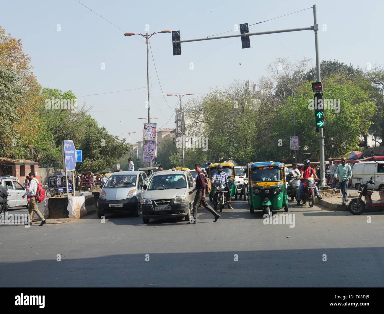 Getting around in delhi india hi-res stock photography and images - Alamy