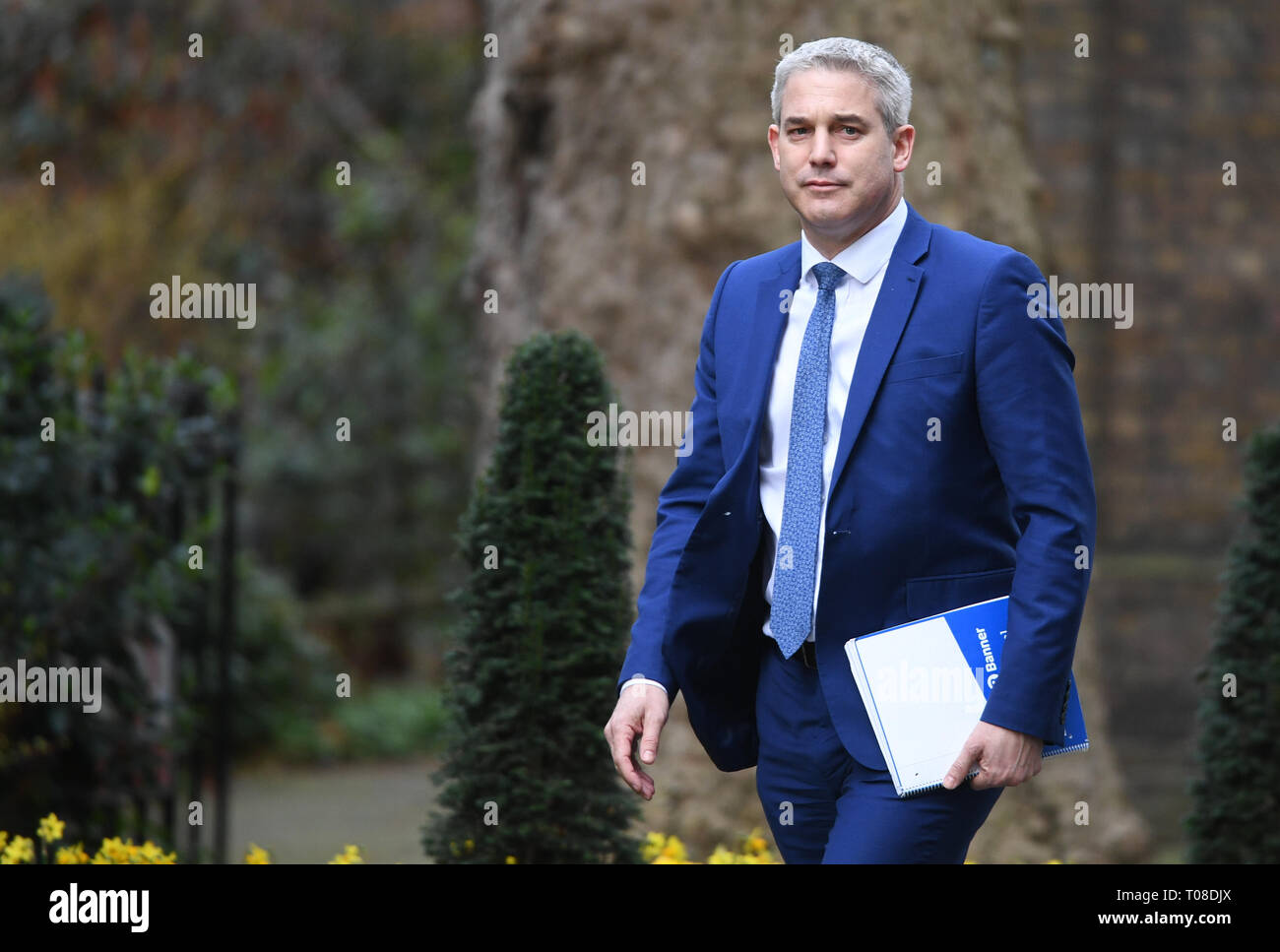 Exiting European Union Secretary Stephen Barclay High Resolution Stock ...