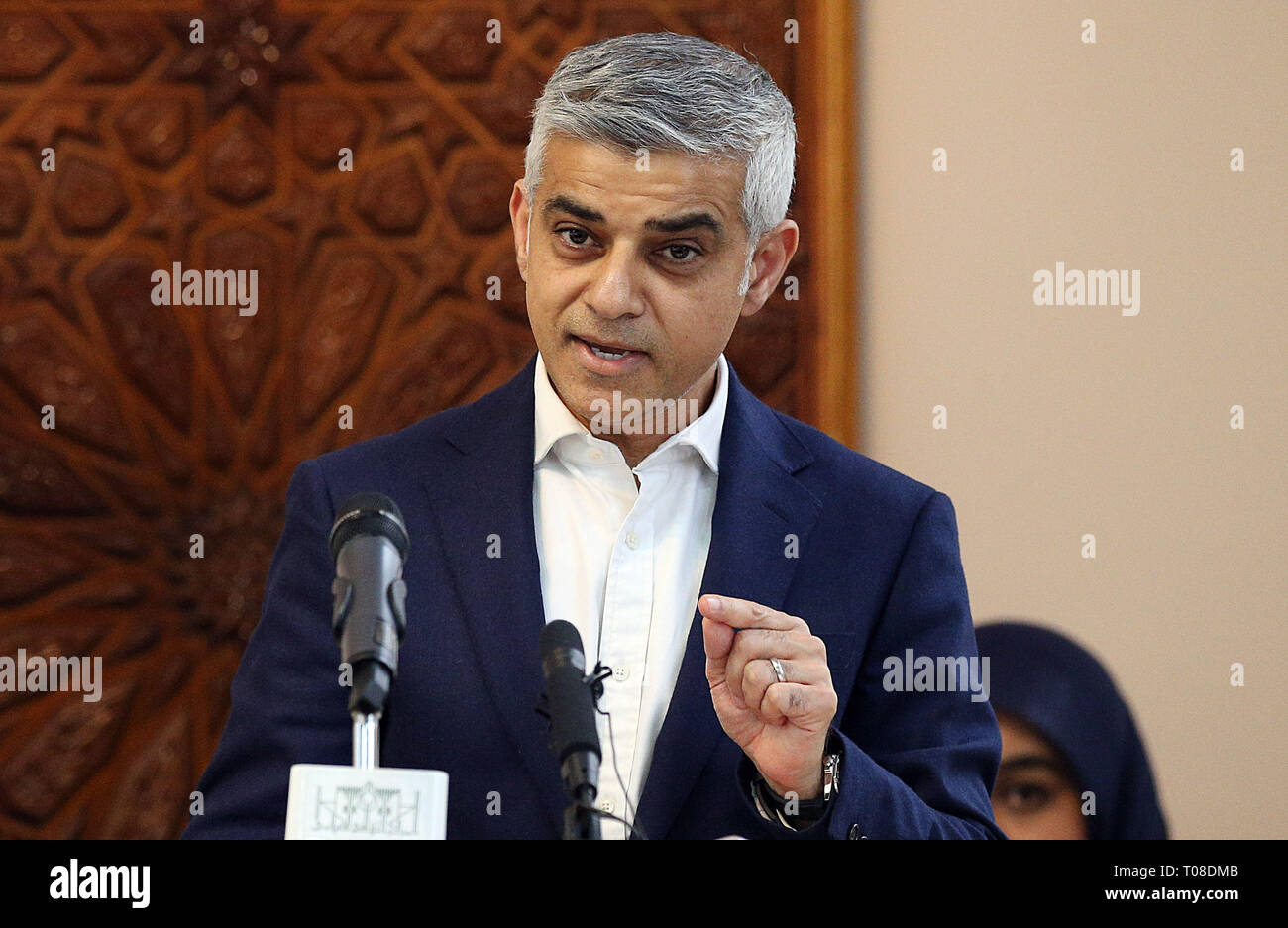 Mayor of London, Sadiq Khan speaks at an Acting in Solidarity event ...