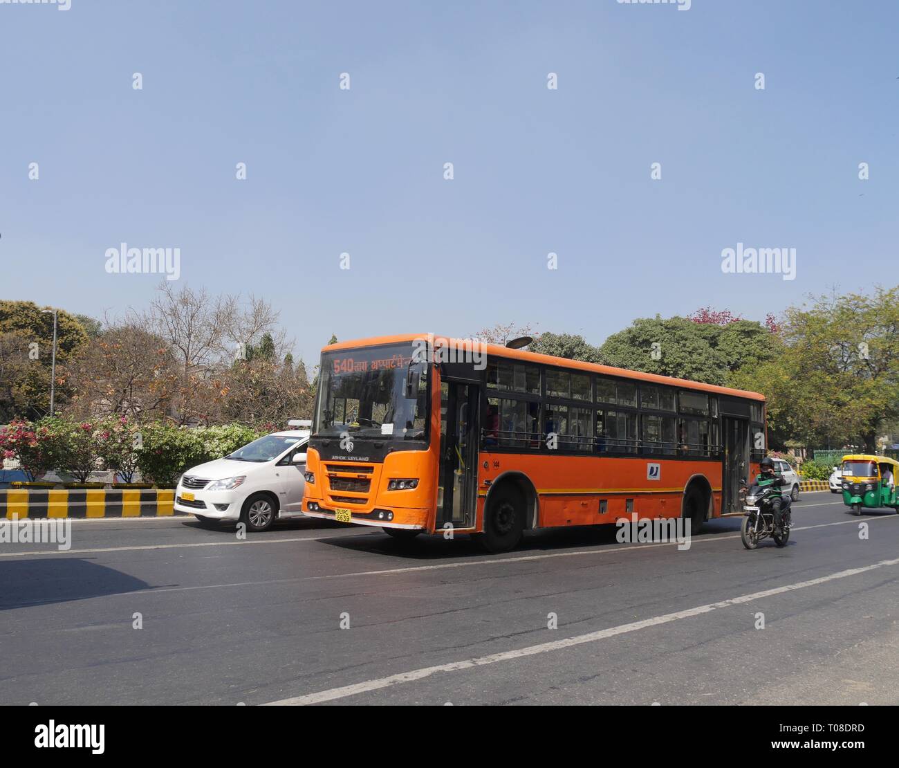 Delhi bus delhi transport new delhi india hi-res stock photography and ...