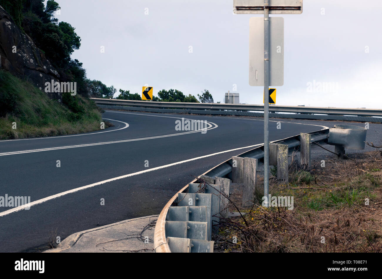 Victoria road signs hi-res stock photography and images - Alamy