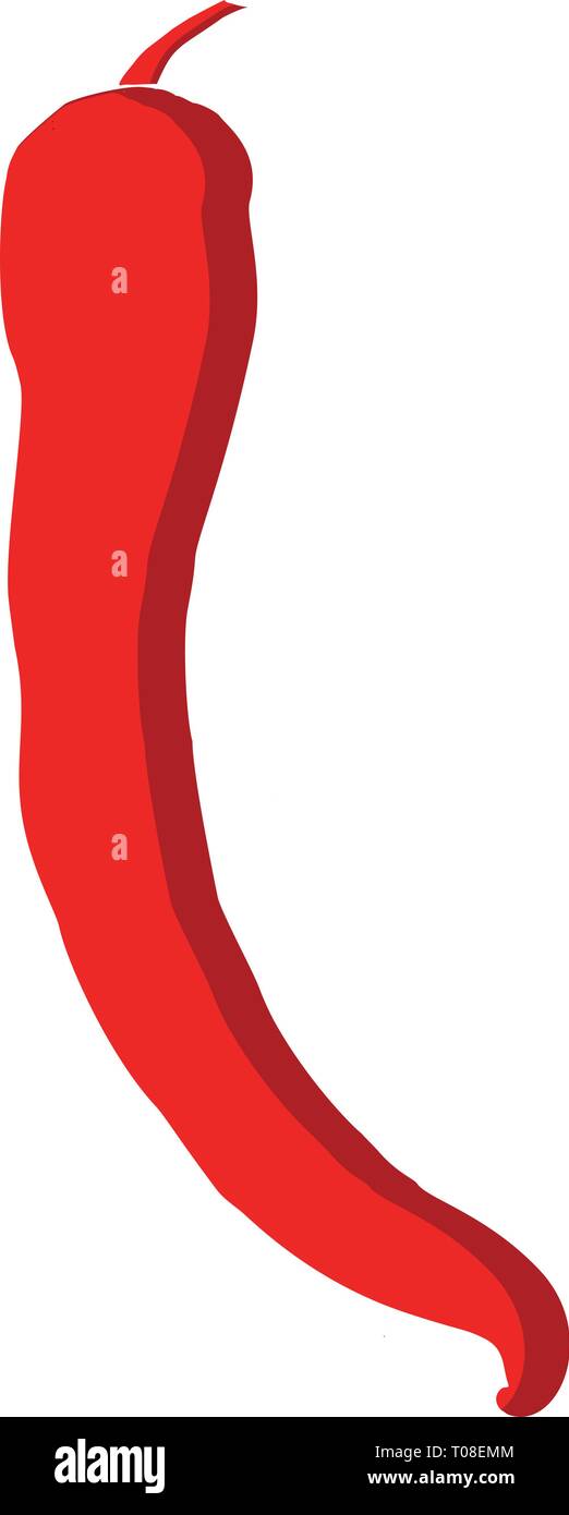Red hot Chili pepper icon. Vector illustration Stock Vector Image & Art ...