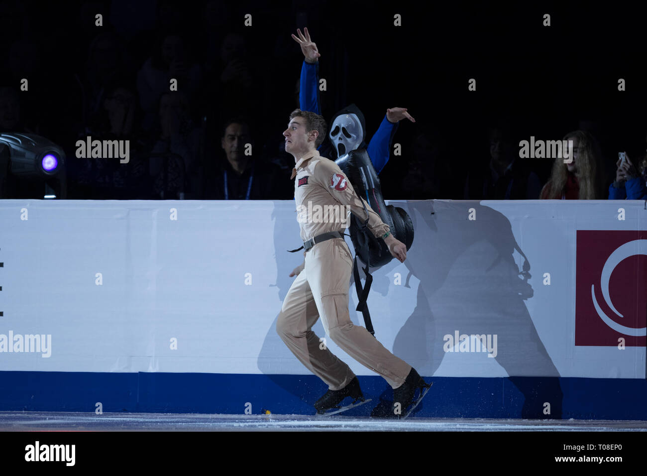 Matteo Rizzo from Italy during 2019 European figure skating ...