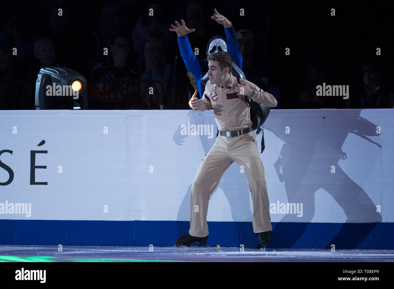 Matteo Rizzo from Italy during 2019 European figure skating ...