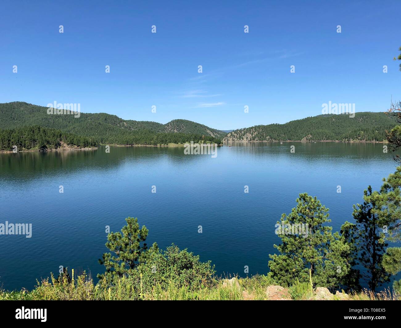 Pactola lake reservoir hi-res stock photography and images - Alamy