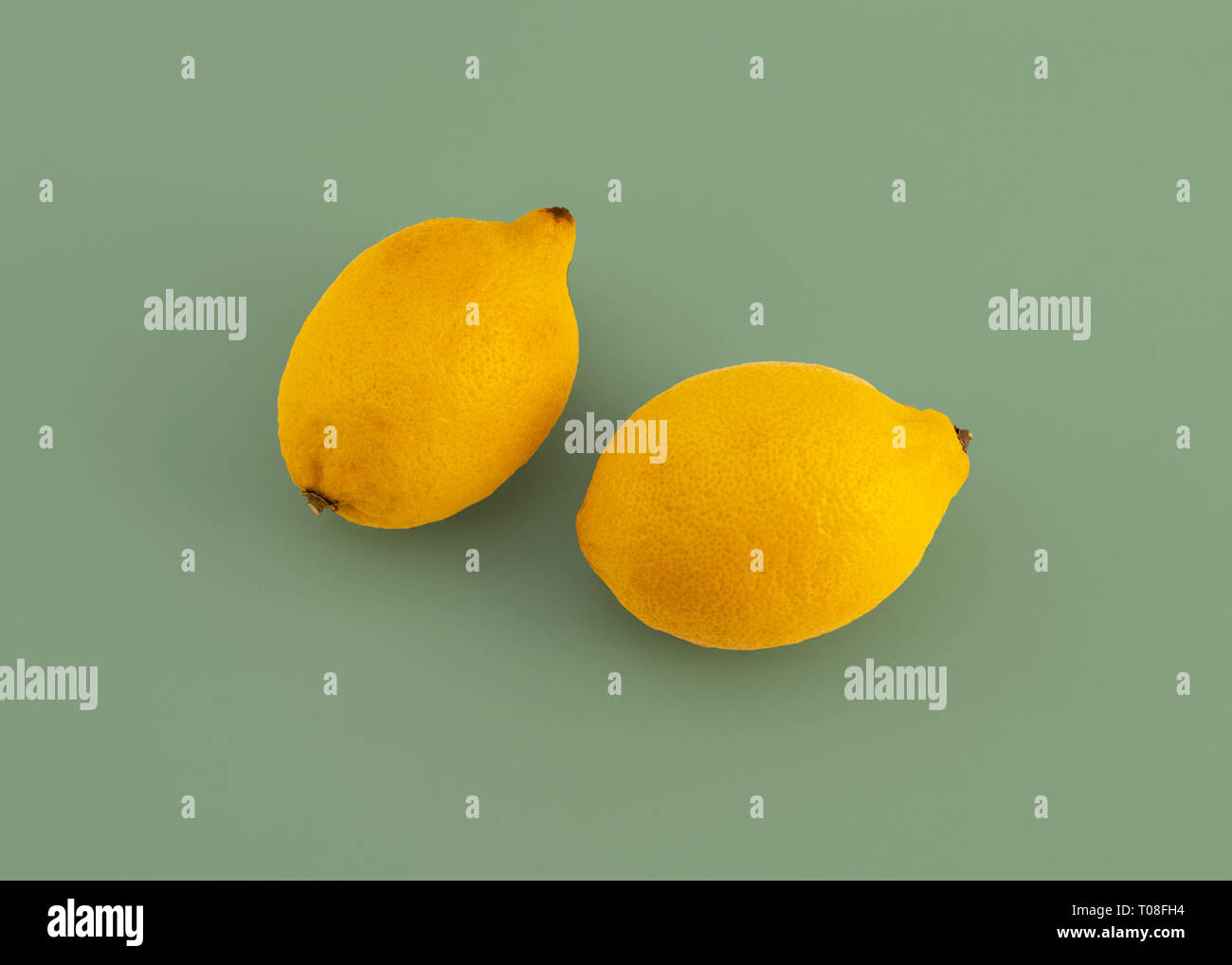 Lemon close ups with pastel colour backing Stock Photo - Alamy