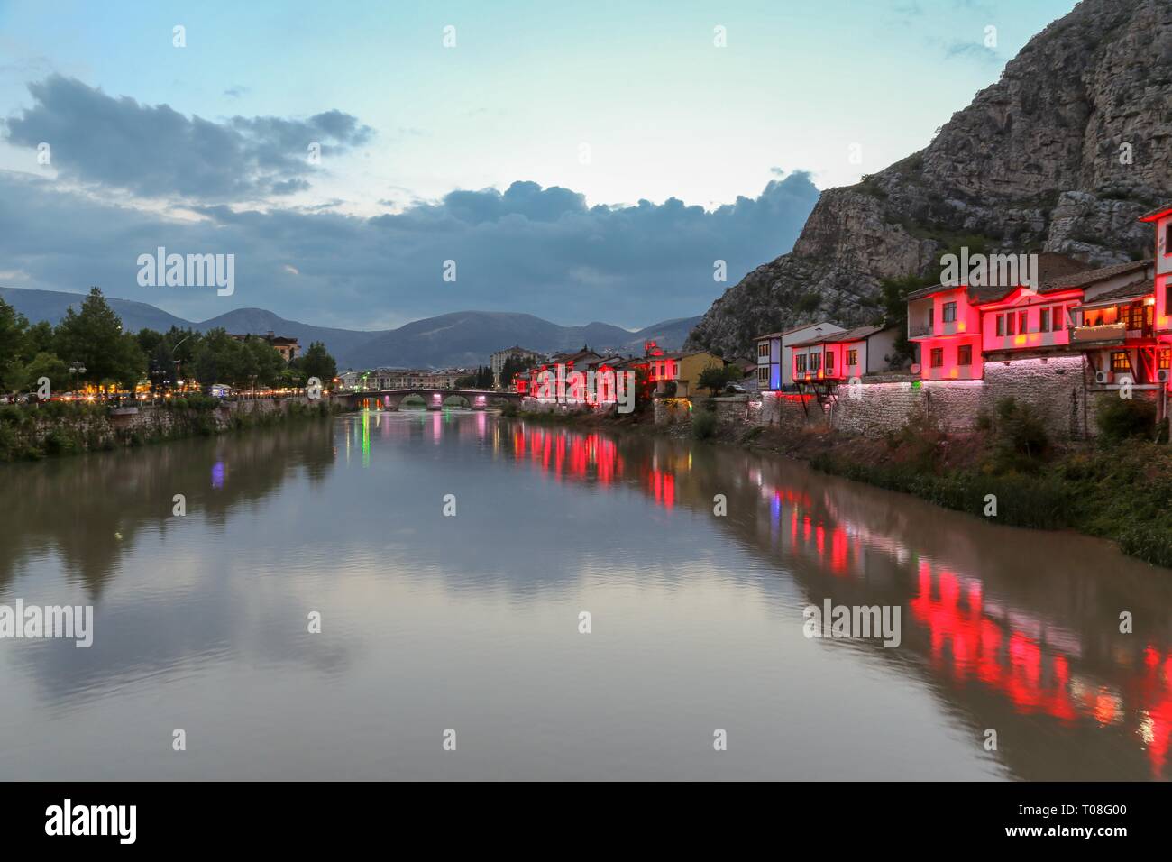 amasya, Turkey-May 27, 2016 a major city in the Ottoman Empire and the ...