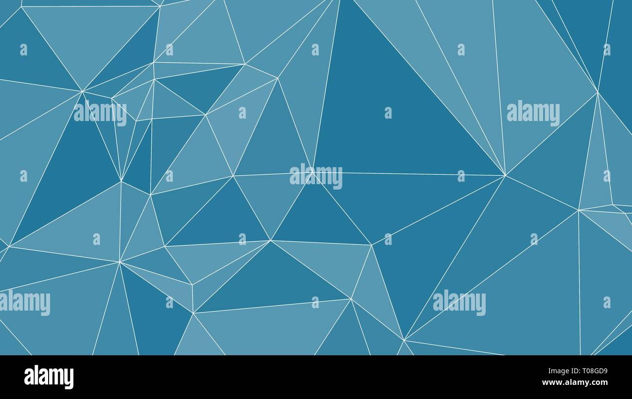 Triangles shapes connected vector modern illustration Stock Vector ...