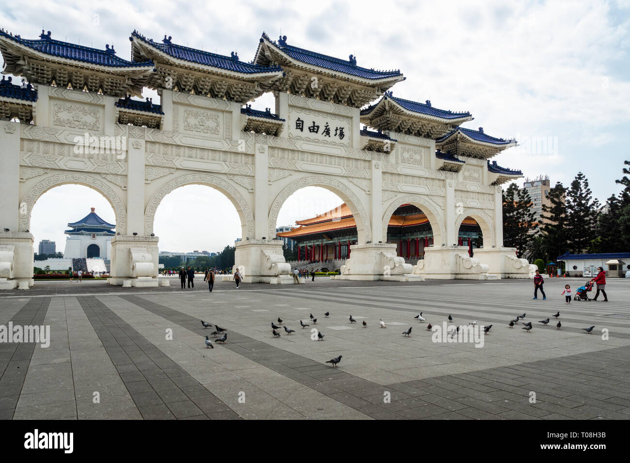 Taipei, Taiwan - March 2019: Gate of Freedom Square at Chiang Kai-shek ...
