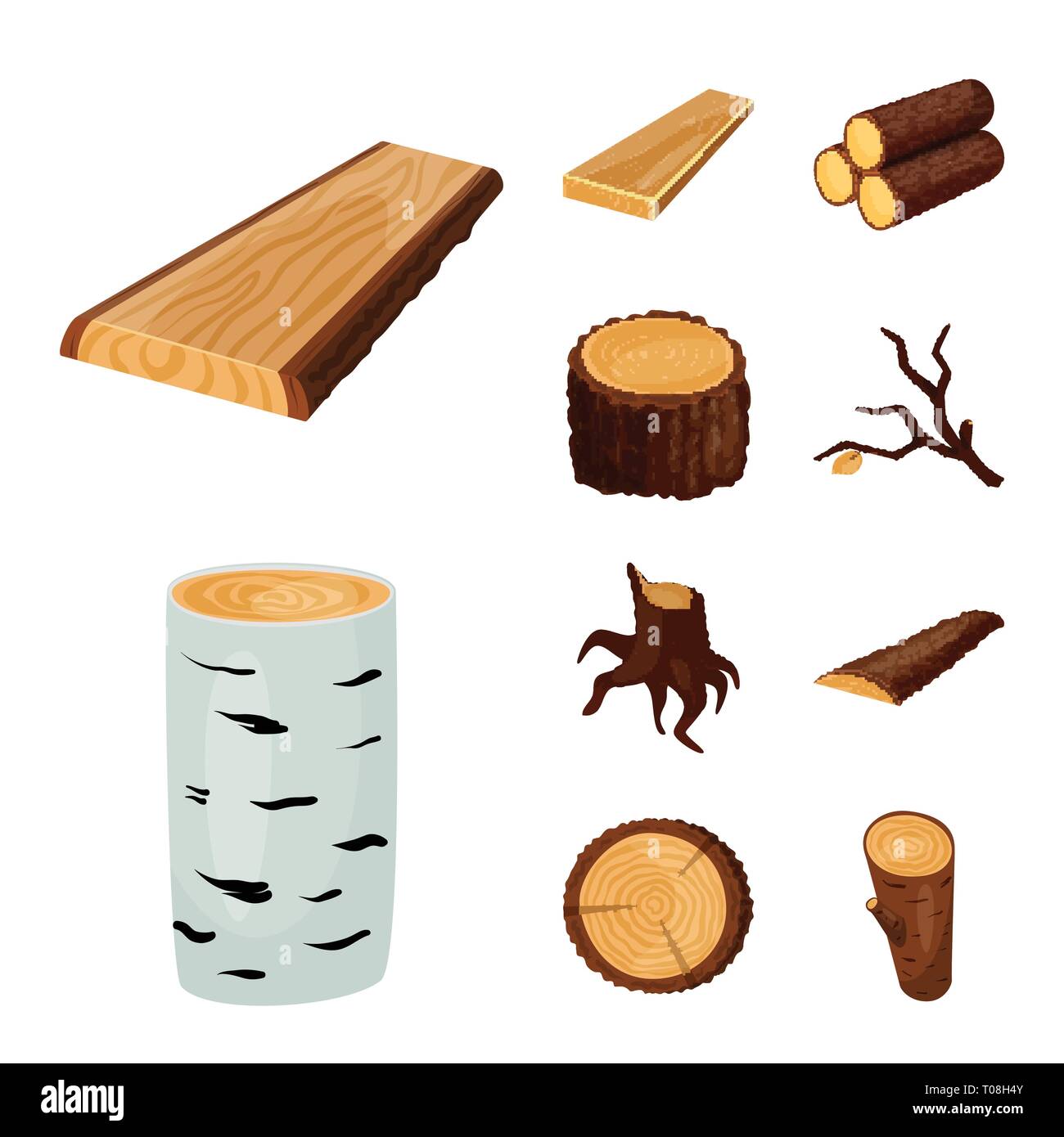 Wood Log Vector