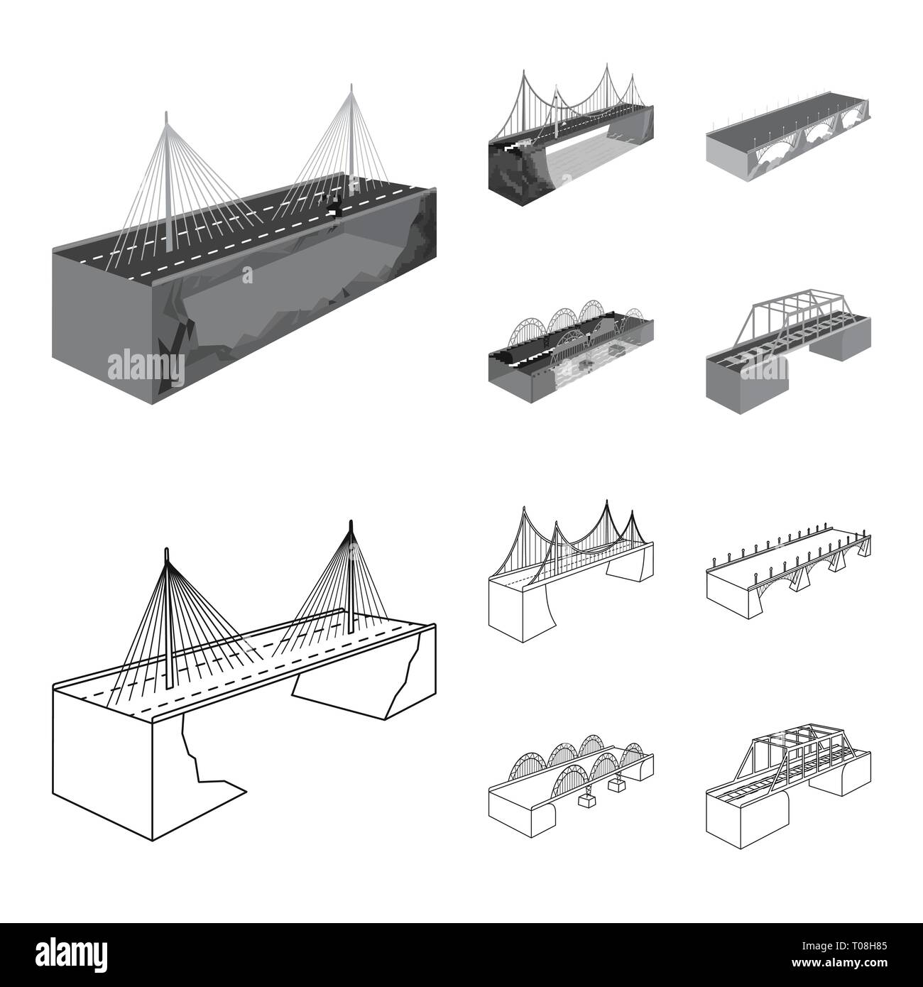 bridge,mounted,rock,building,mobile,sea,modern,concrete,relocation,lift ...