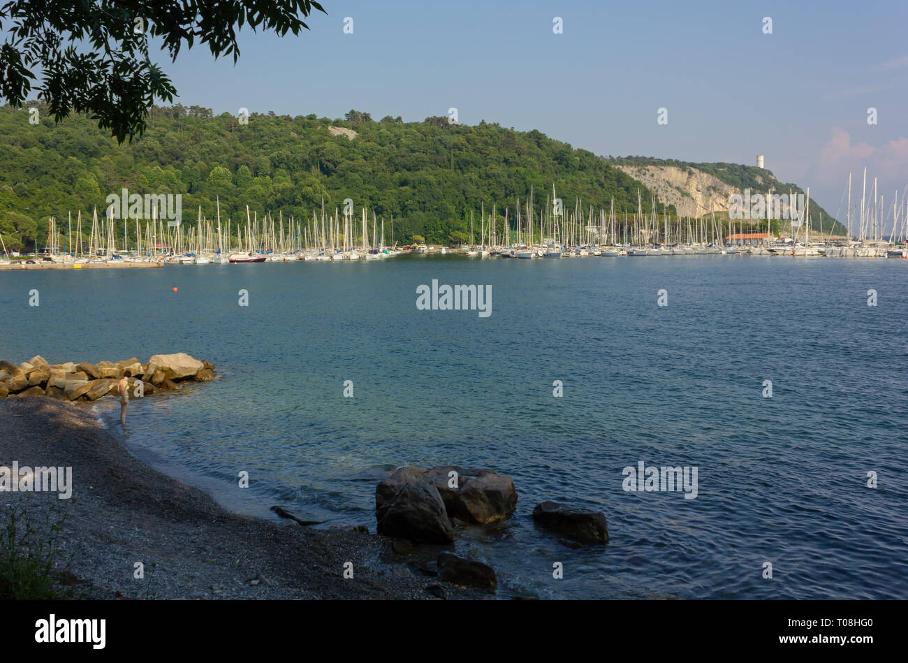 Shady beach hi-res stock photography and images - Alamy