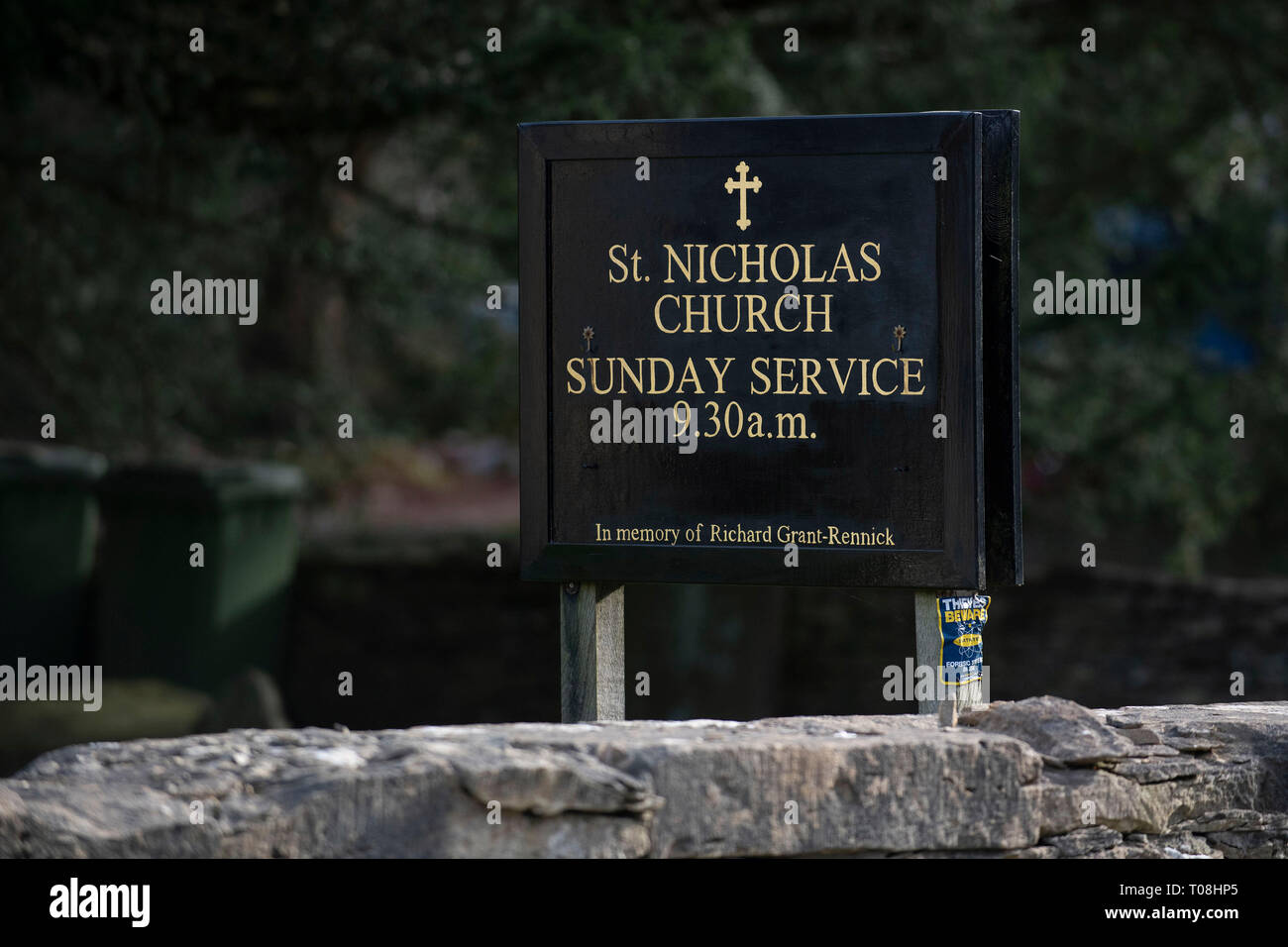 St Nicholas Church in Cherington, Gloucestershire, England Stock Photo ...