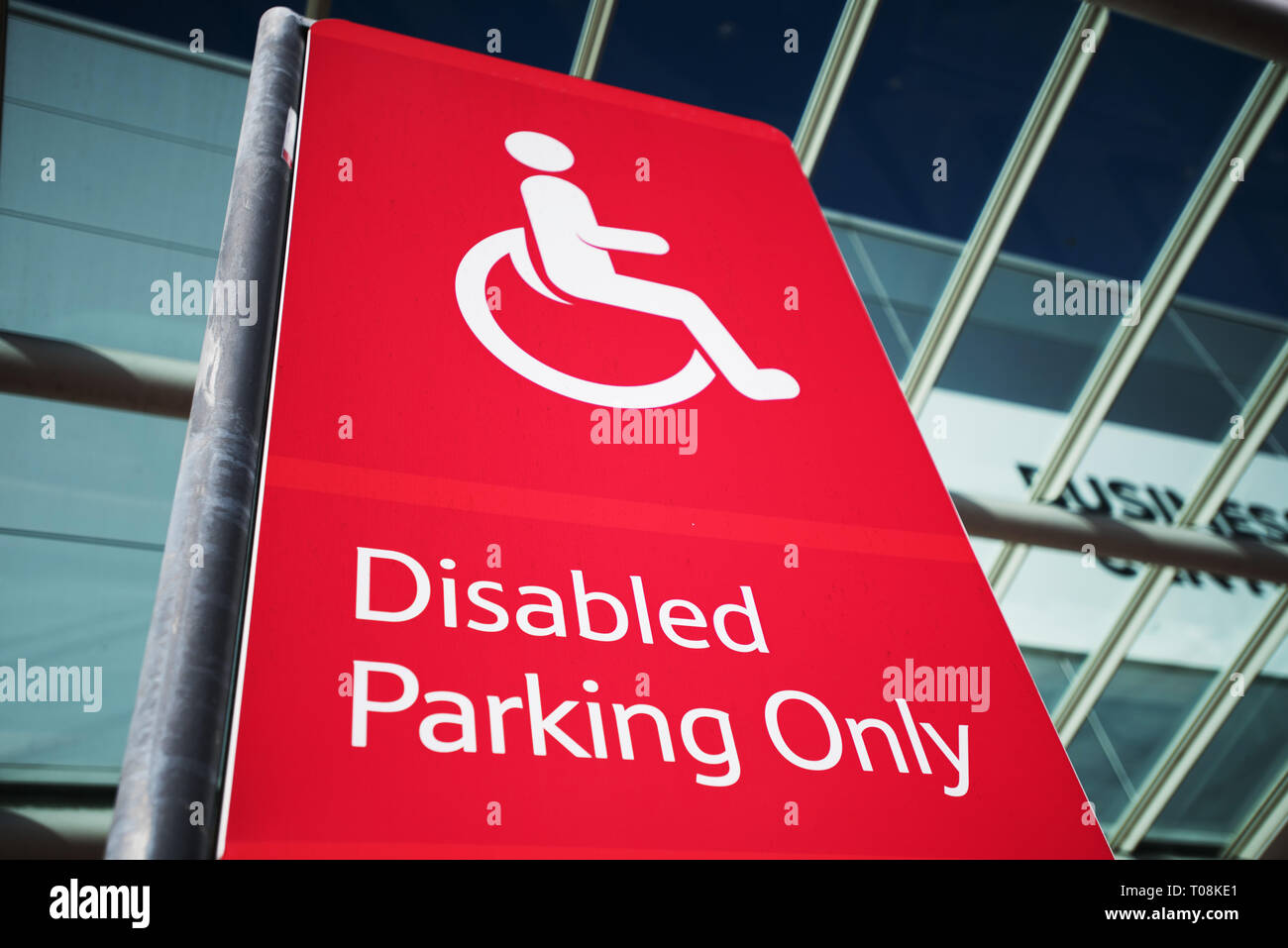 Disabled Parking only sign Stock Photo - Alamy Disabled Parking only sign Stock Photo - Alamy