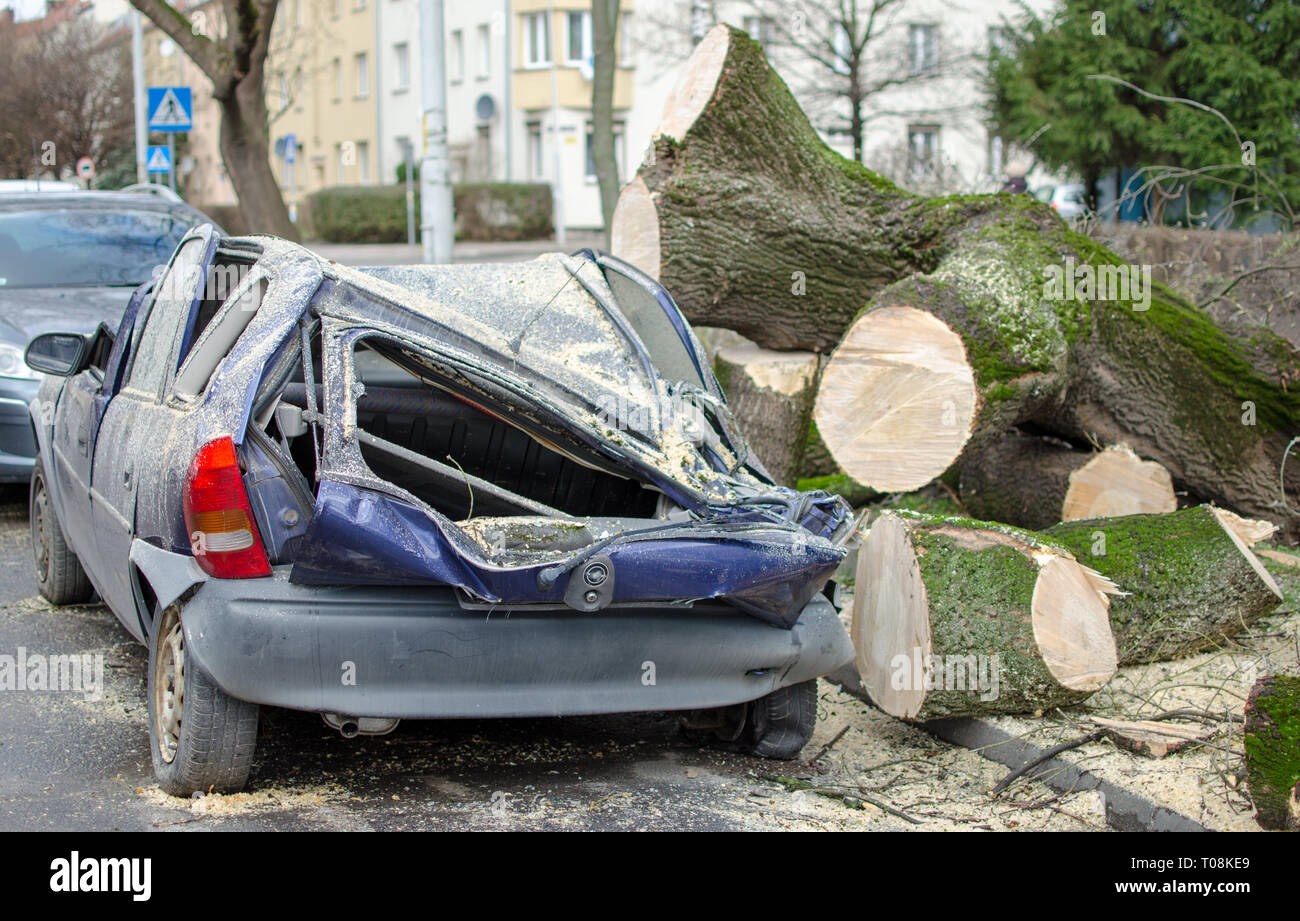 Car destruction hi-res stock photography and images - Alamy
