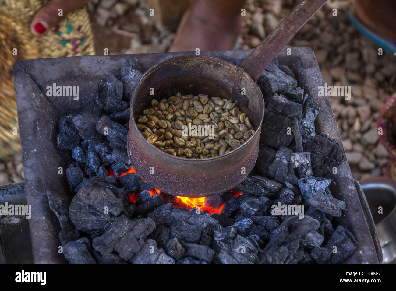 Ethiopian coffee ceremony hi-res stock photography and images - Alamy