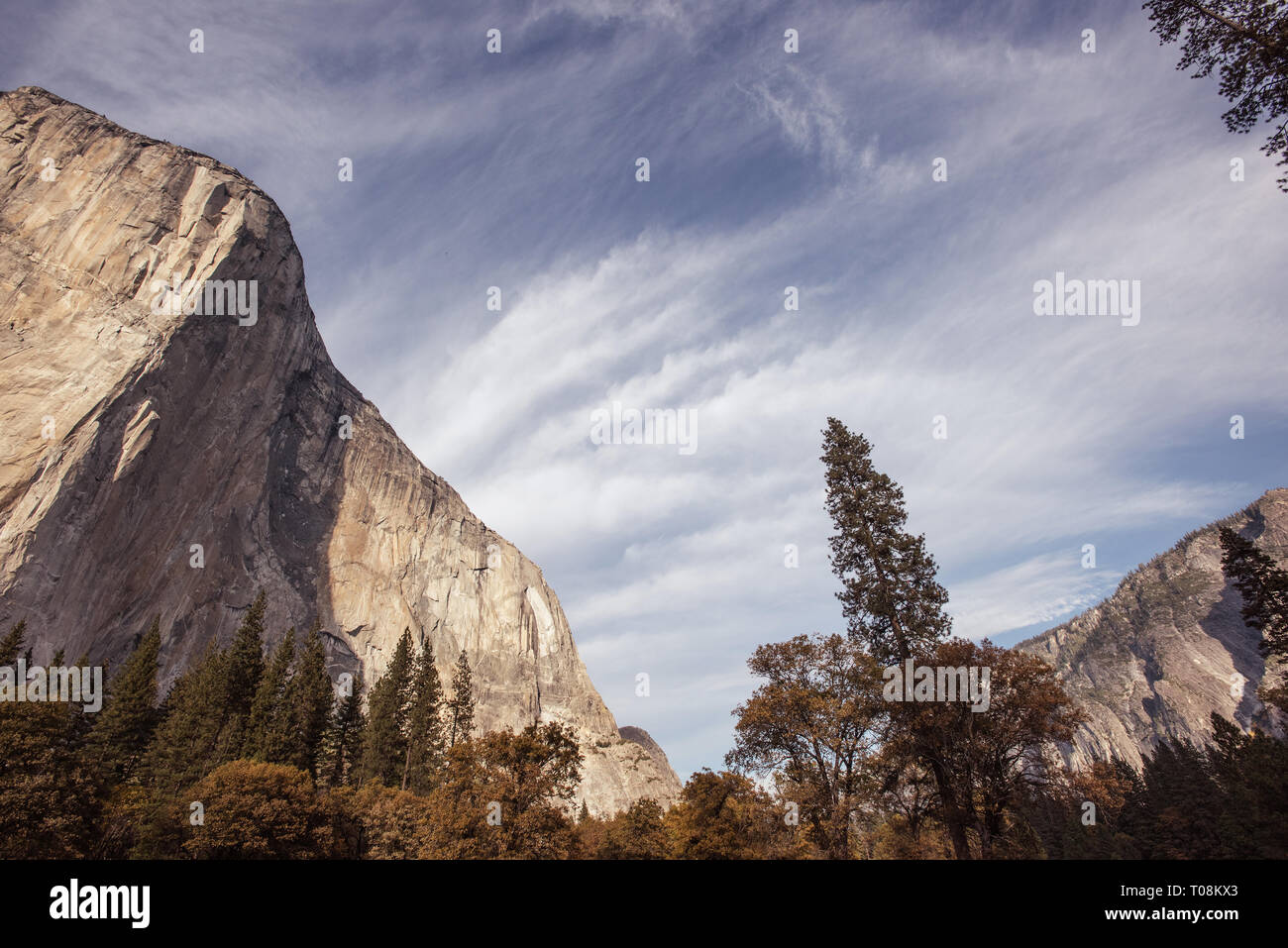 El Capitan is a vertical rock formation in Yosemite National Park ...