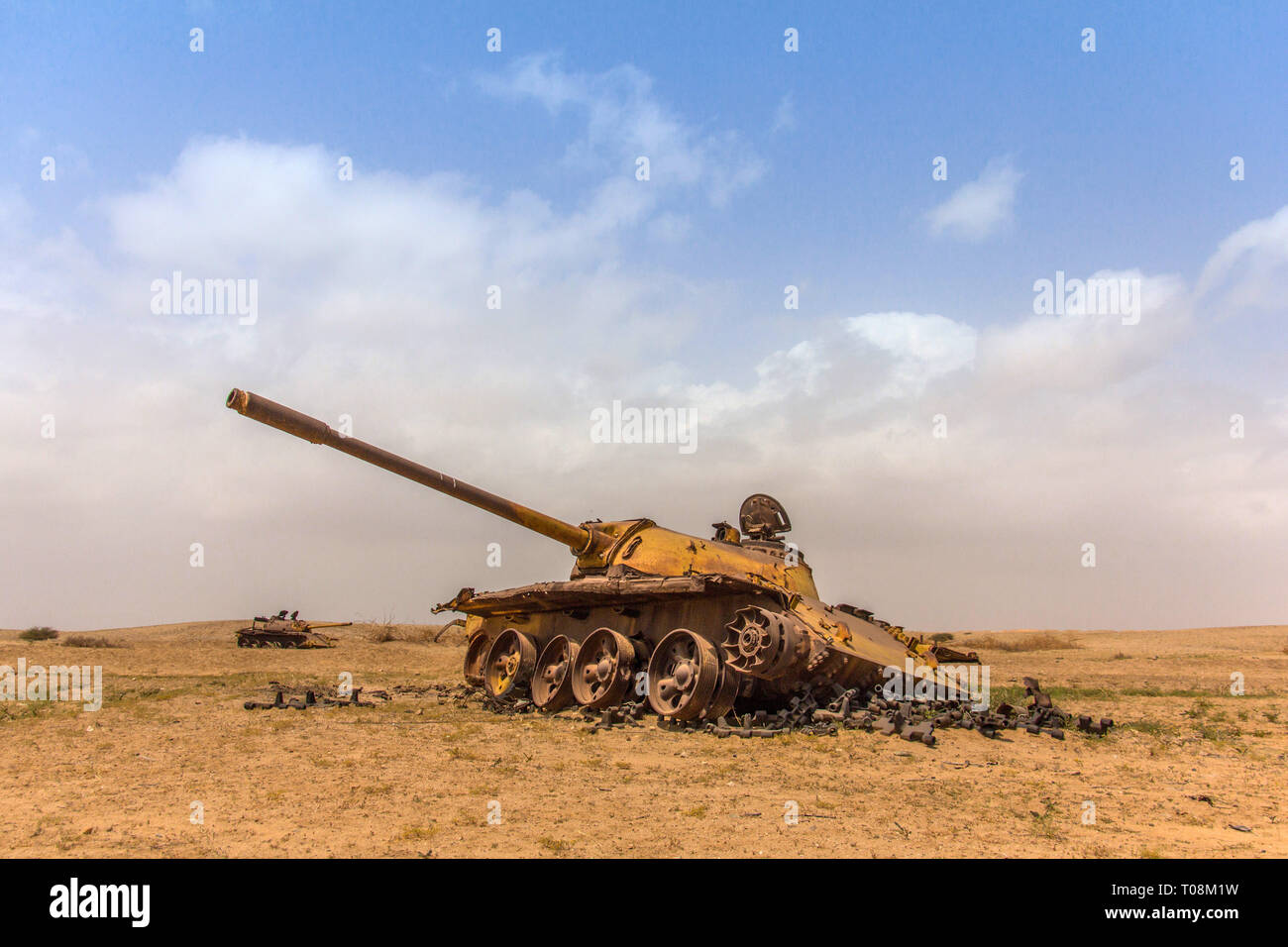 Old battle tank, Massawa, Eritrea Stock Photo - Alamy