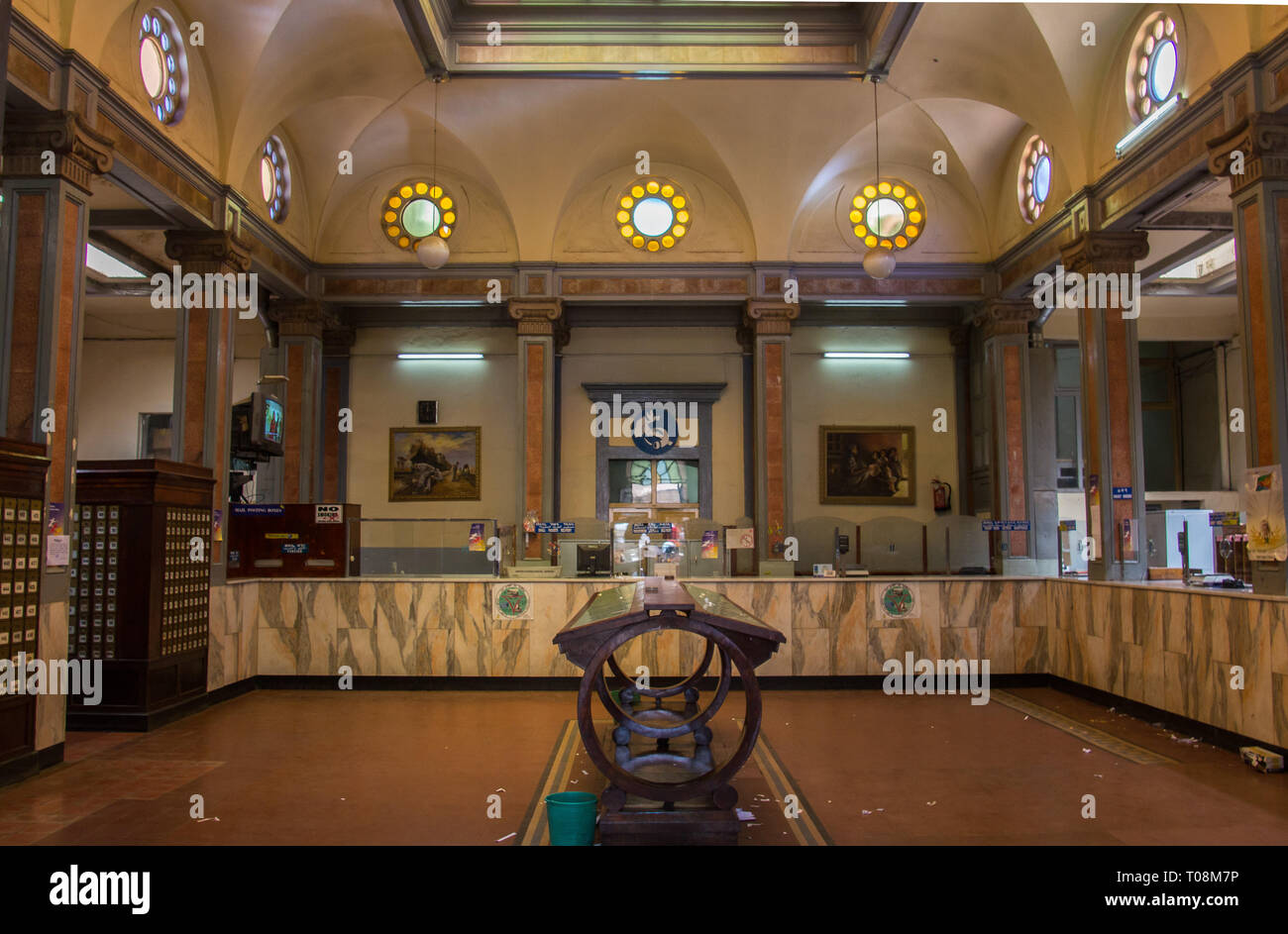 Asmara Central Post Office, Eritrea Stock Photo - Alamy