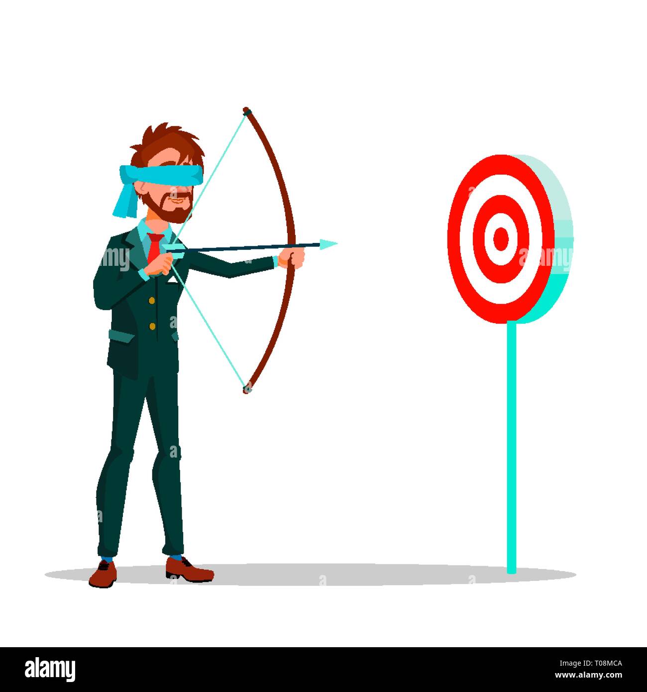 Missed the target Cut Out Stock Images & Pictures - Alamy