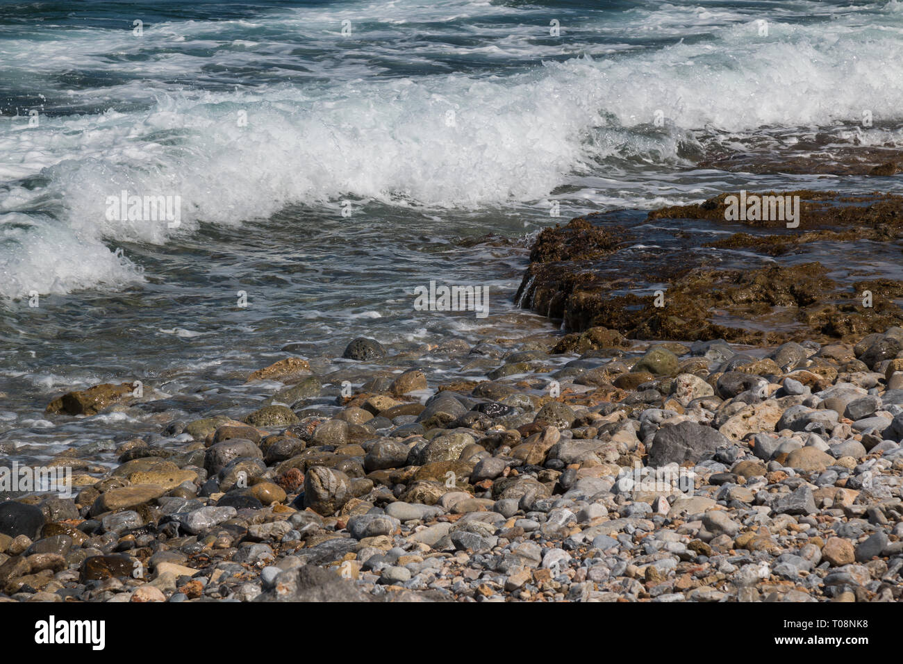 Oval shape of the rocky island hi-res stock photography and images - Alamy