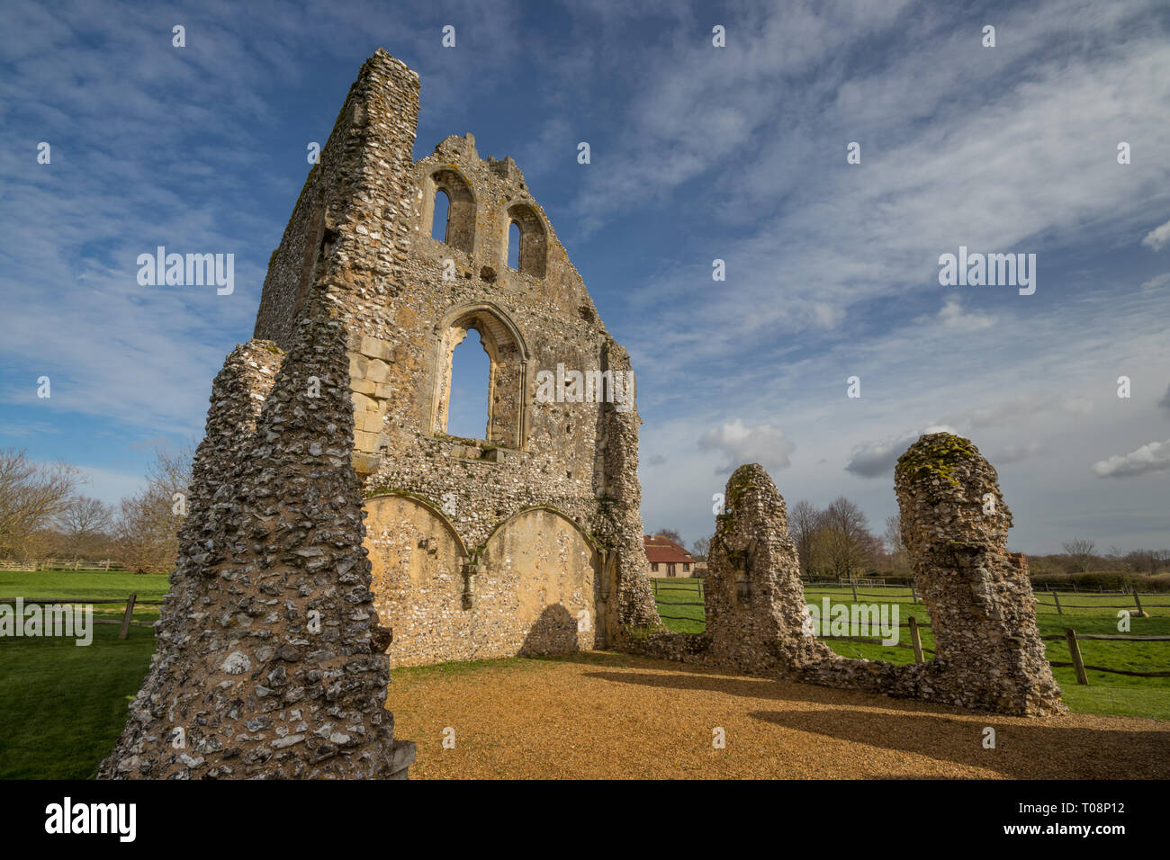 Boxgrove Priory, Boxgrove near Chichester, West Sussex, UK Stock Photo ...