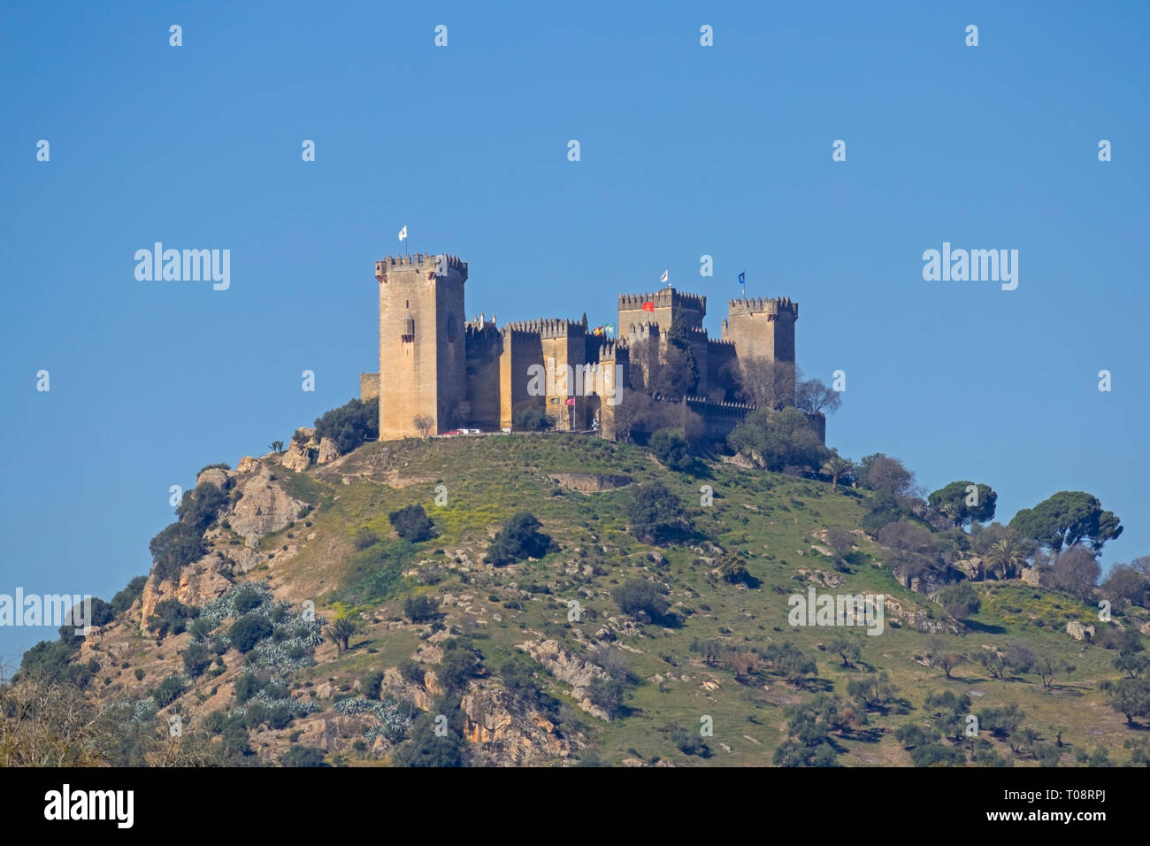 Almodovar del Rio, Cordoba Province, Spain. Almodovar castle. Founded ...
