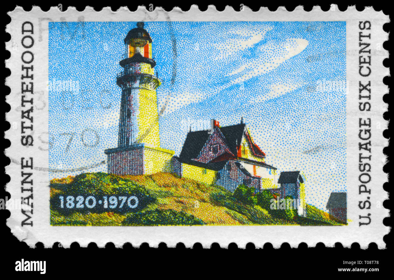 Edward hopper lighthouse two lights hi-res stock photography and images ...