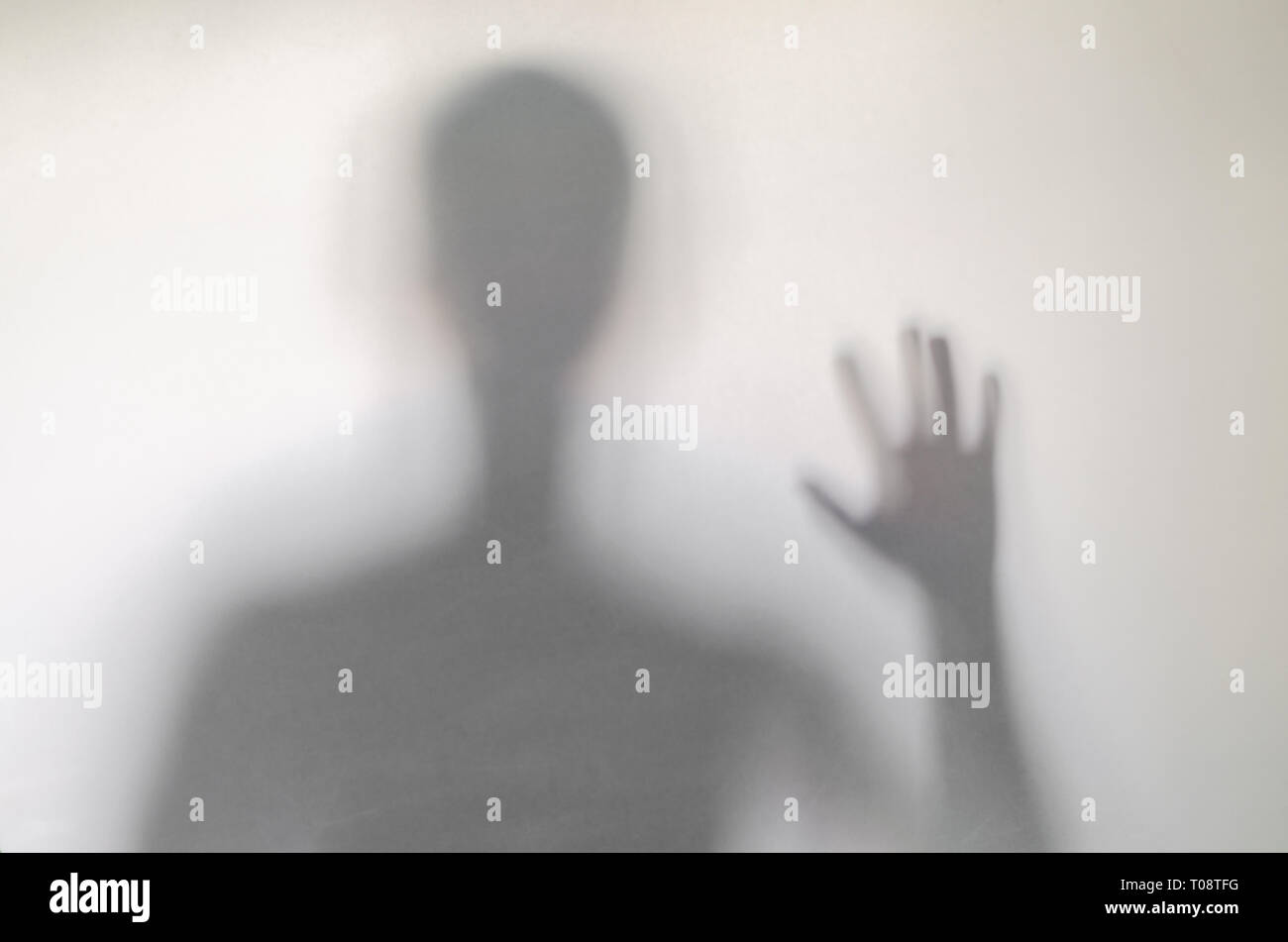 Blurry figure silhouette hi-res stock photography and images - Alamy
