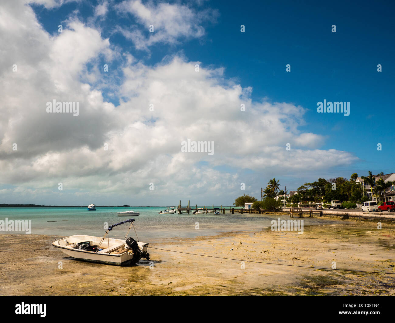 Beautiful Coastal Landscape, Dunmore Town, Harbour Island, Eleuthera ...