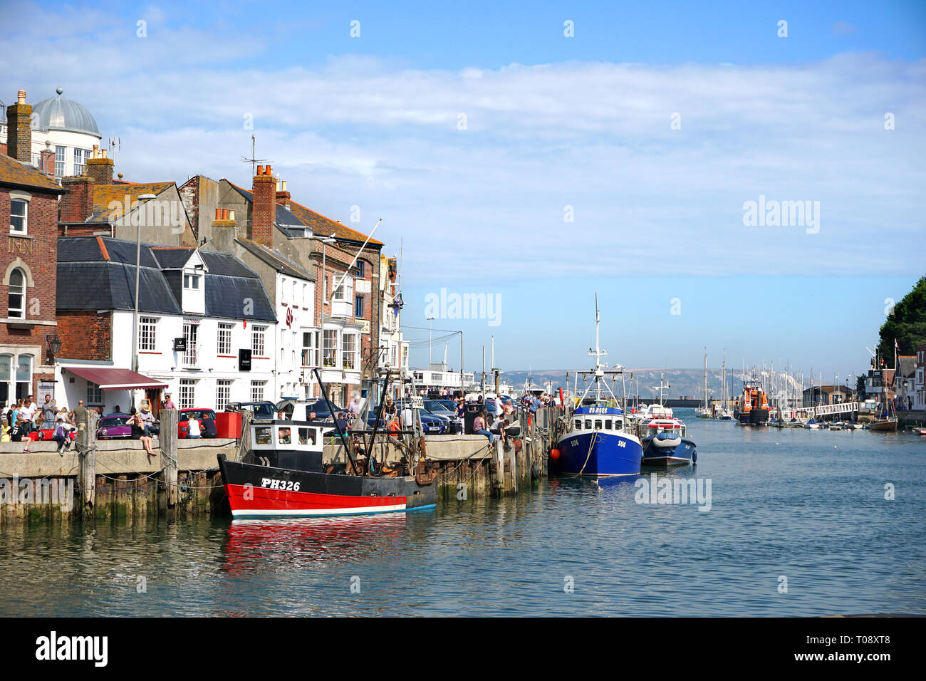Custom House Quay Weymouth UK Stock Photo - Alamy