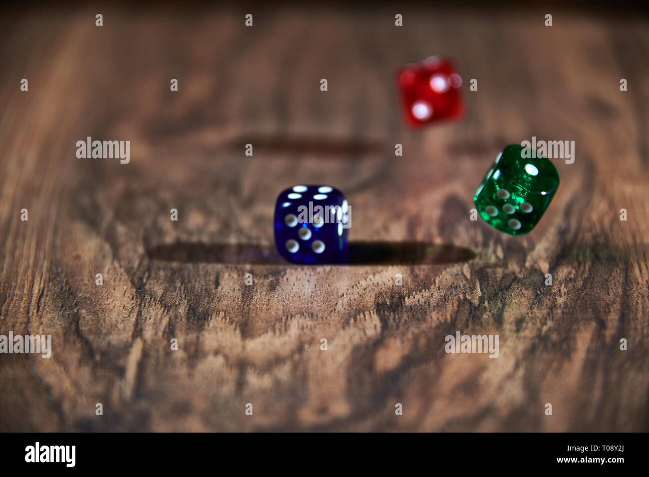 Dice in motion hi-res stock photography and images - Alamy