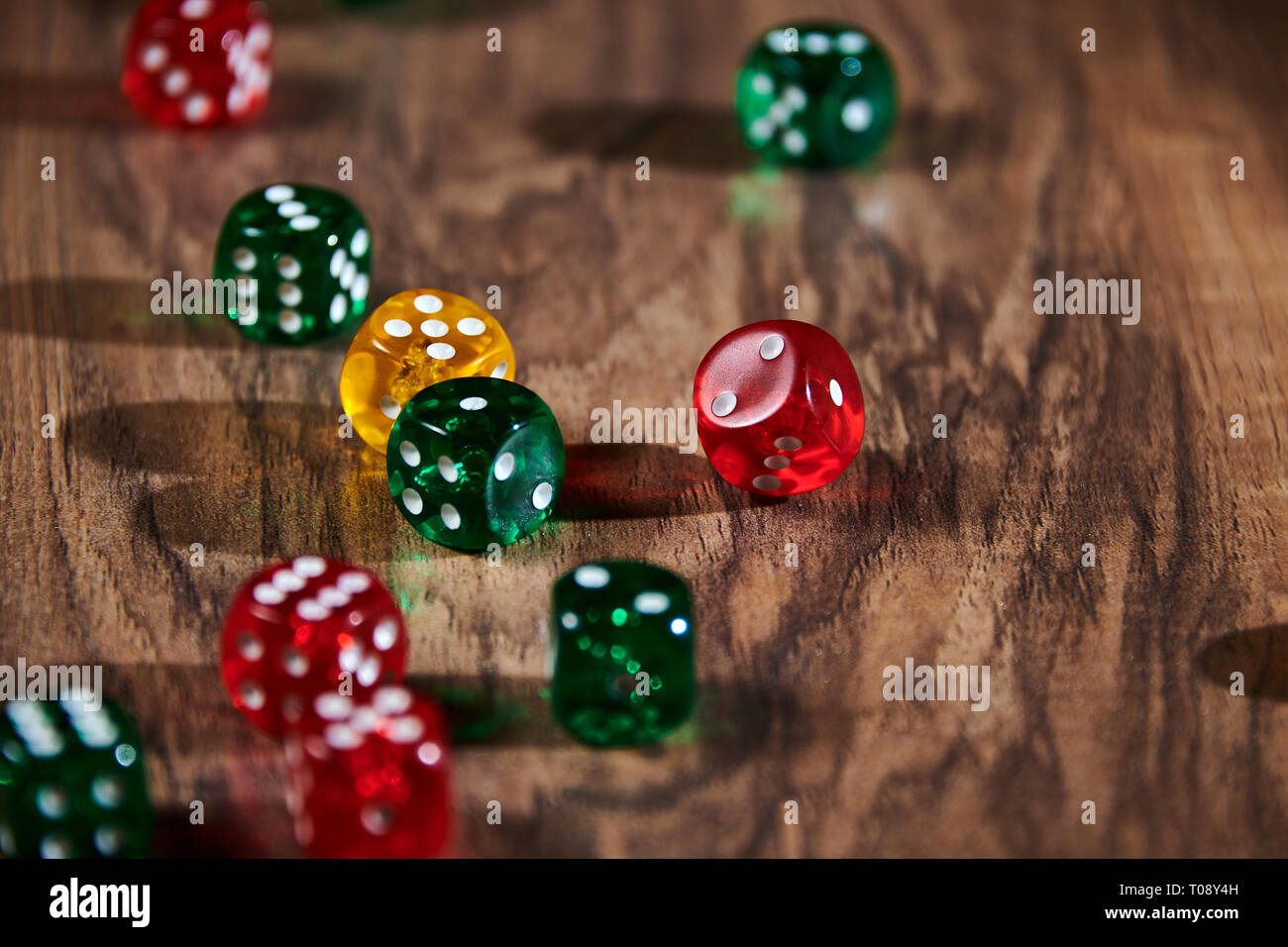 Dice in motion hi-res stock photography and images - Alamy