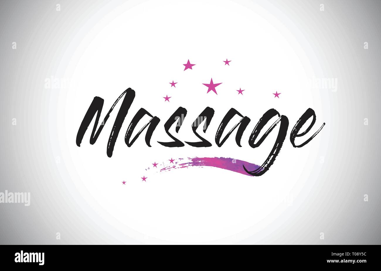 Massage Vectors High Resolution Stock Photography and Images - Alamy