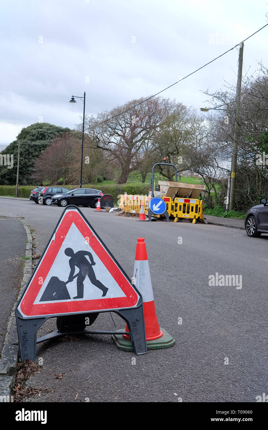 March 2019 - highway works chapter 8 barriers and signs, in the UK near ...