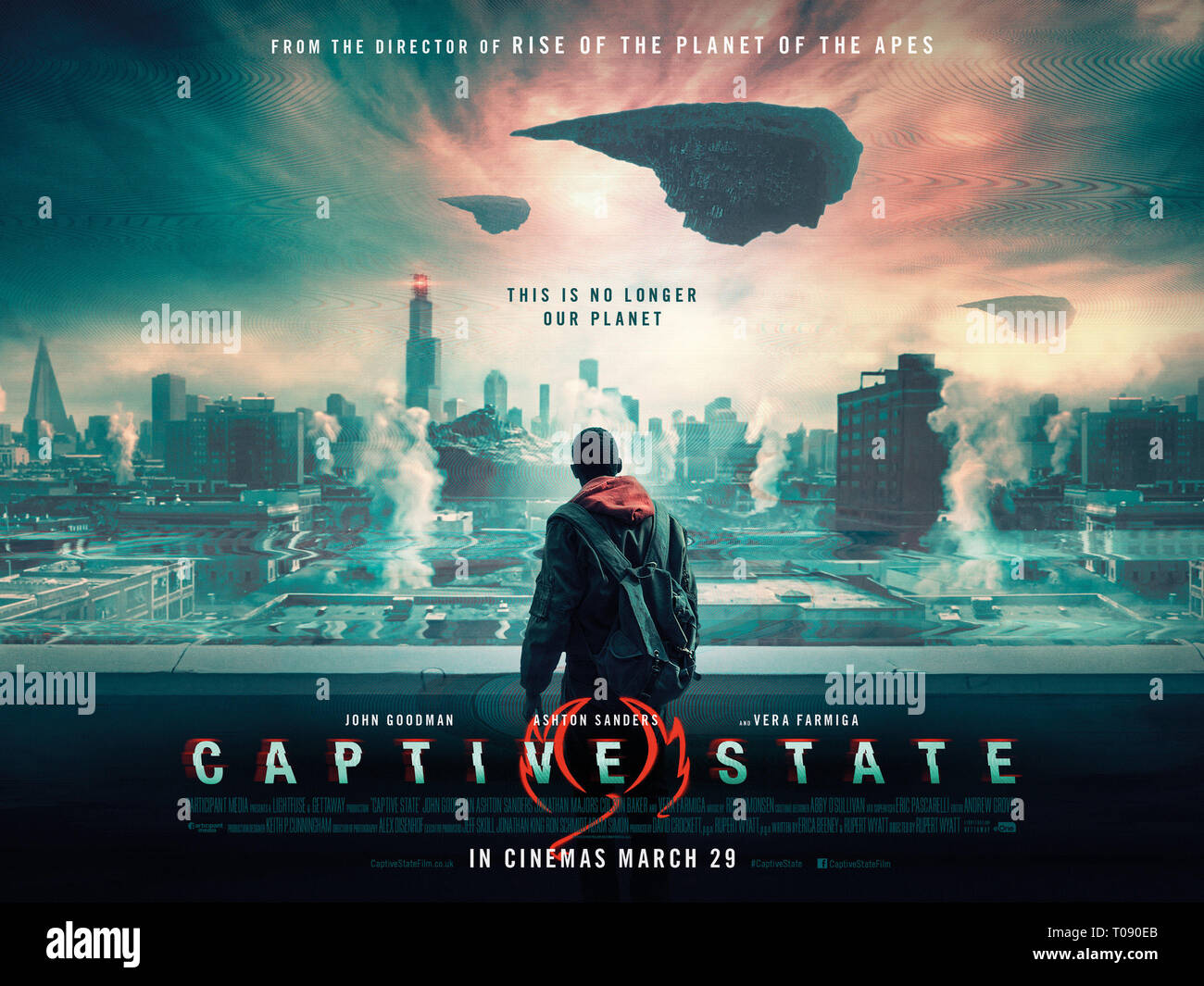 CAPTIVE STATE, British poster, 2019. © Focus Features / courtesy ...