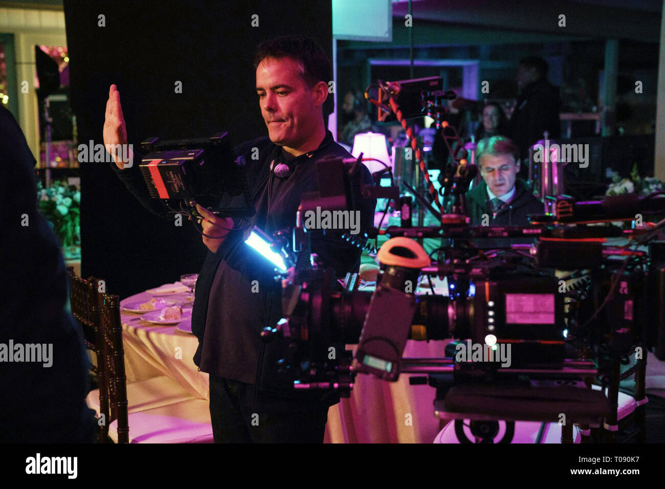 GLORIA BELL, Director Sebastian Lelio, on set, 2018. ph: Hilary Bronwyn ...
