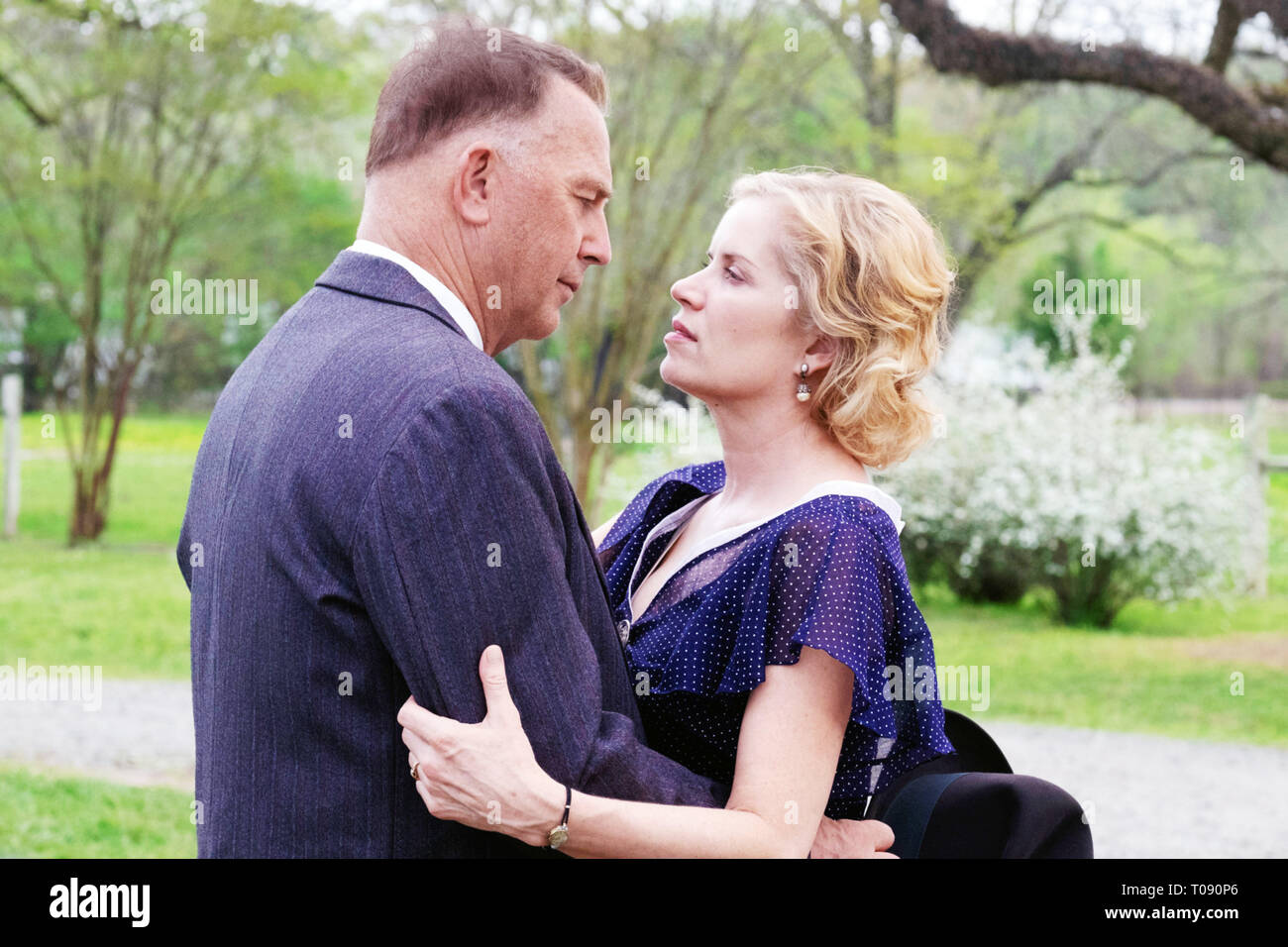 THE HIGHWAYMEN, from left: Kevin Costner, Kim Dickens, 2019. ph ...